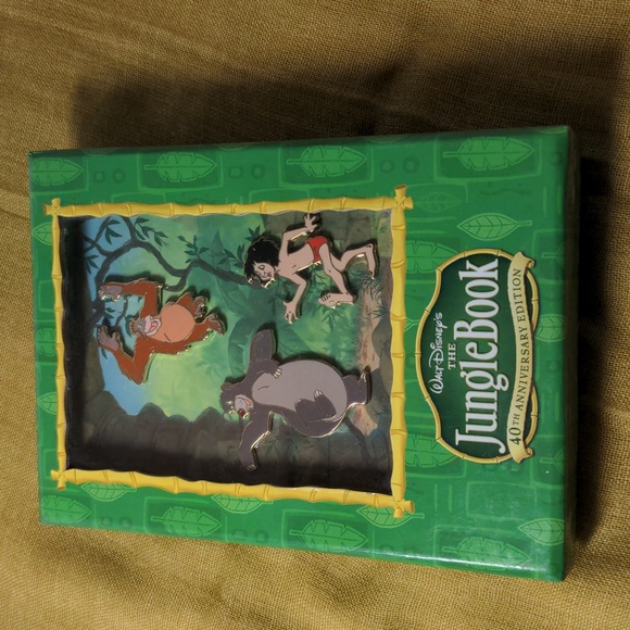 Disney | Jewelry | Disney Jungle Book Pin Set | Poshmark